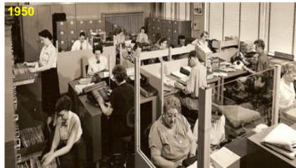 The Evolution of the Workplace: From 1950's to Modern Day Introduction