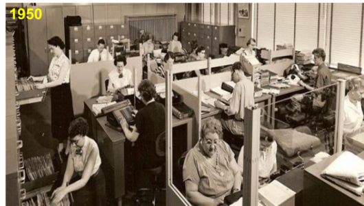 The Evolution of the Workplace: From 1950's to Modern Day Introduction