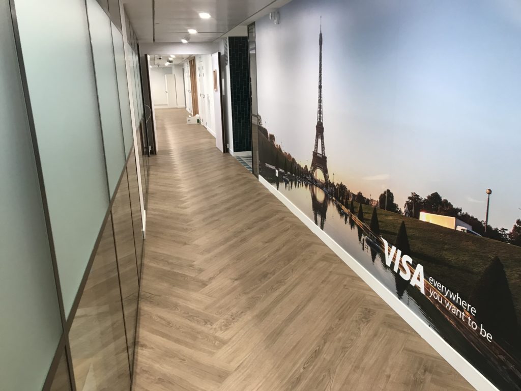 VISA Inc headquarters office move to Paris - Crown Workspace